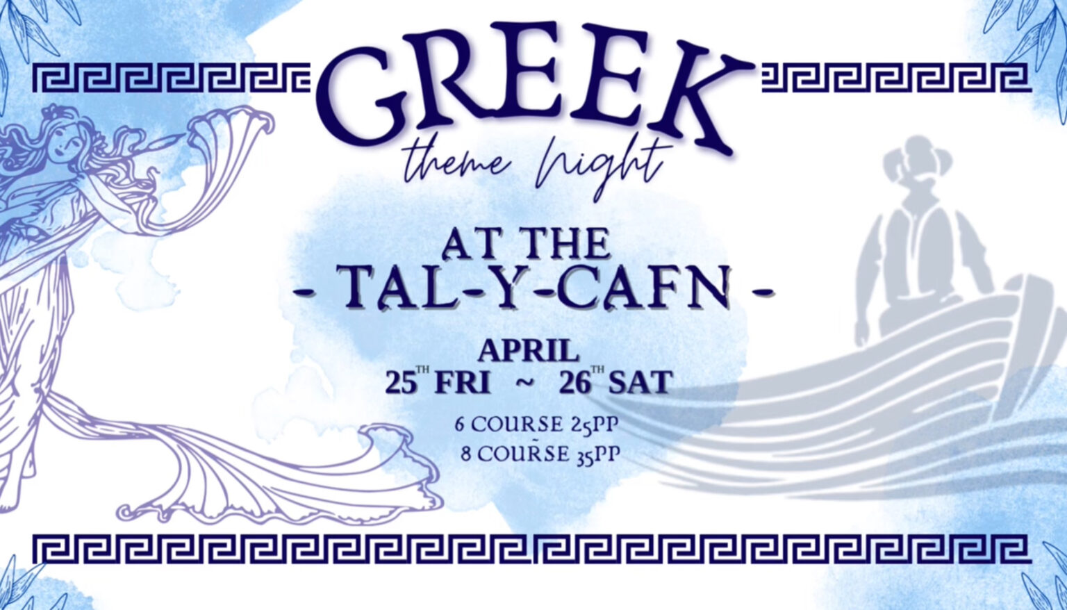 Menus - The Tal-Y-Cafn Welsh Foods